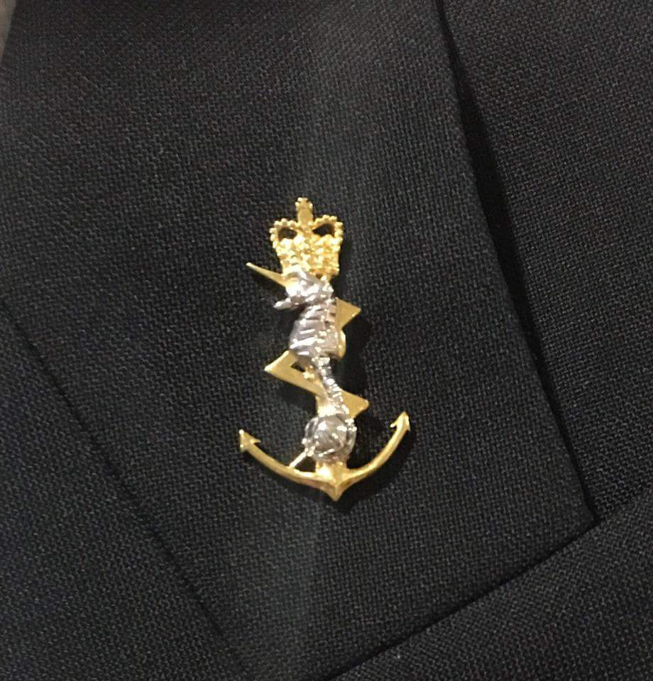 (An Update)… on a new hat badge and collar set for RAEME Water Crafties ...