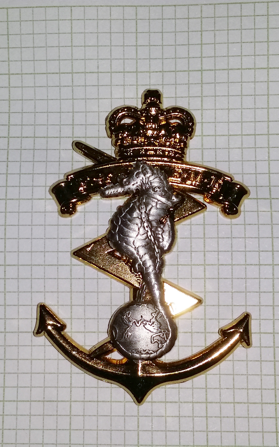 (An Update)… on a new hat badge and collar set for RAEME Water Crafties ...